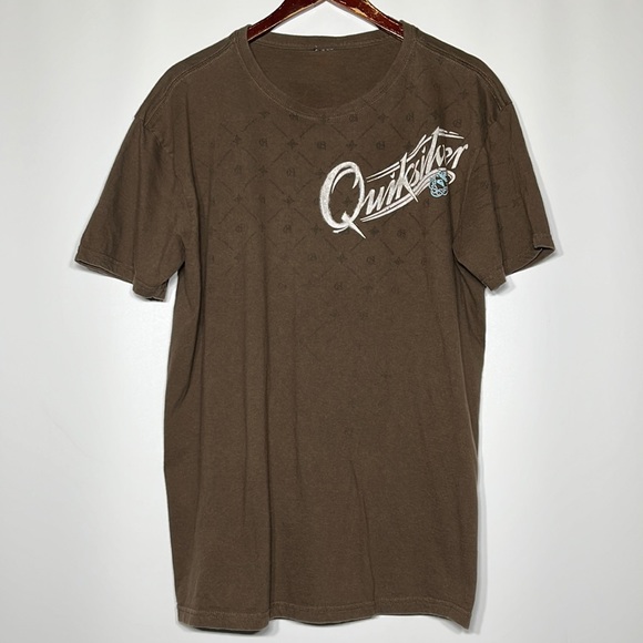 Quiksilver | Shirts | Mens Brown Quicksilver Tshirt | Poshmark